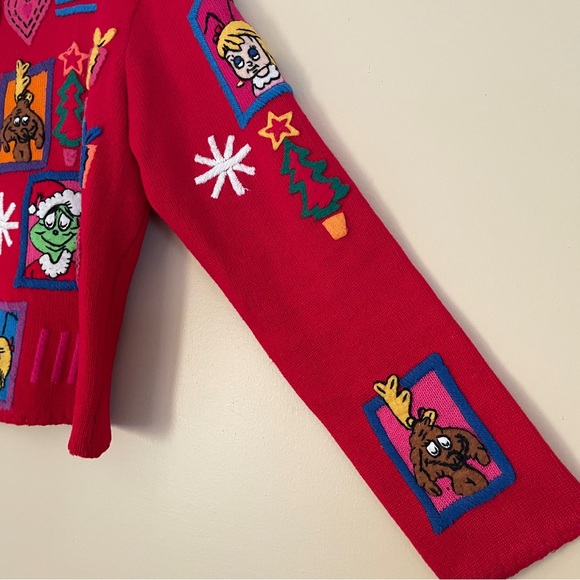Michael Simon | Sweaters | Vintage Michael Simon Dr Seuss Grinch ...